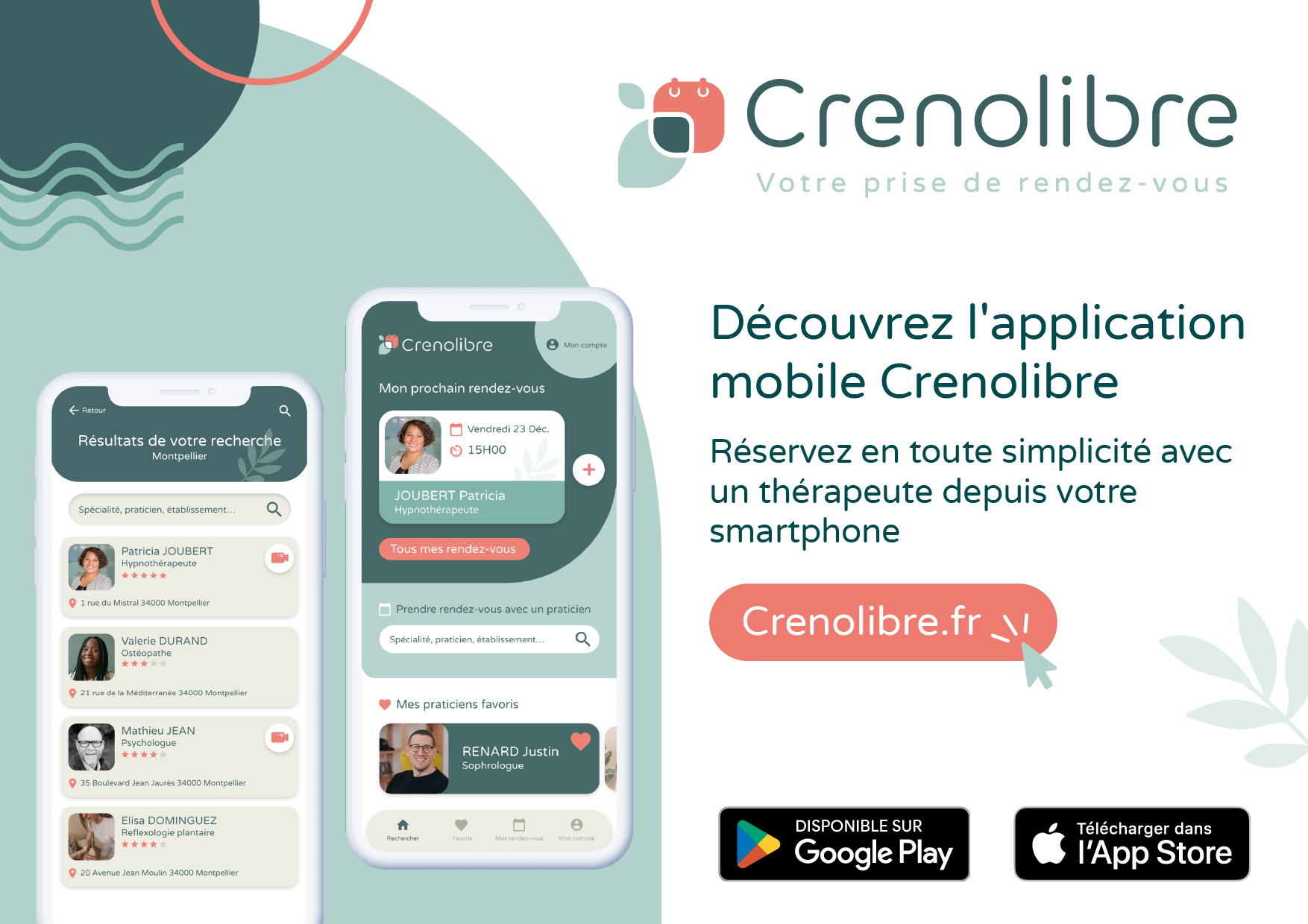 CRENOLIBRE : Découvrez l'application mobile Crenolibre